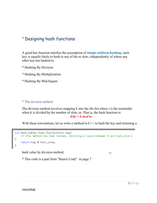 Hashing | PDF