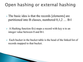 Hashing 1 | PPT