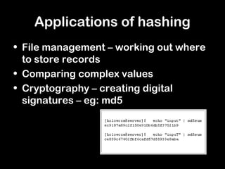 Hashing | PPT