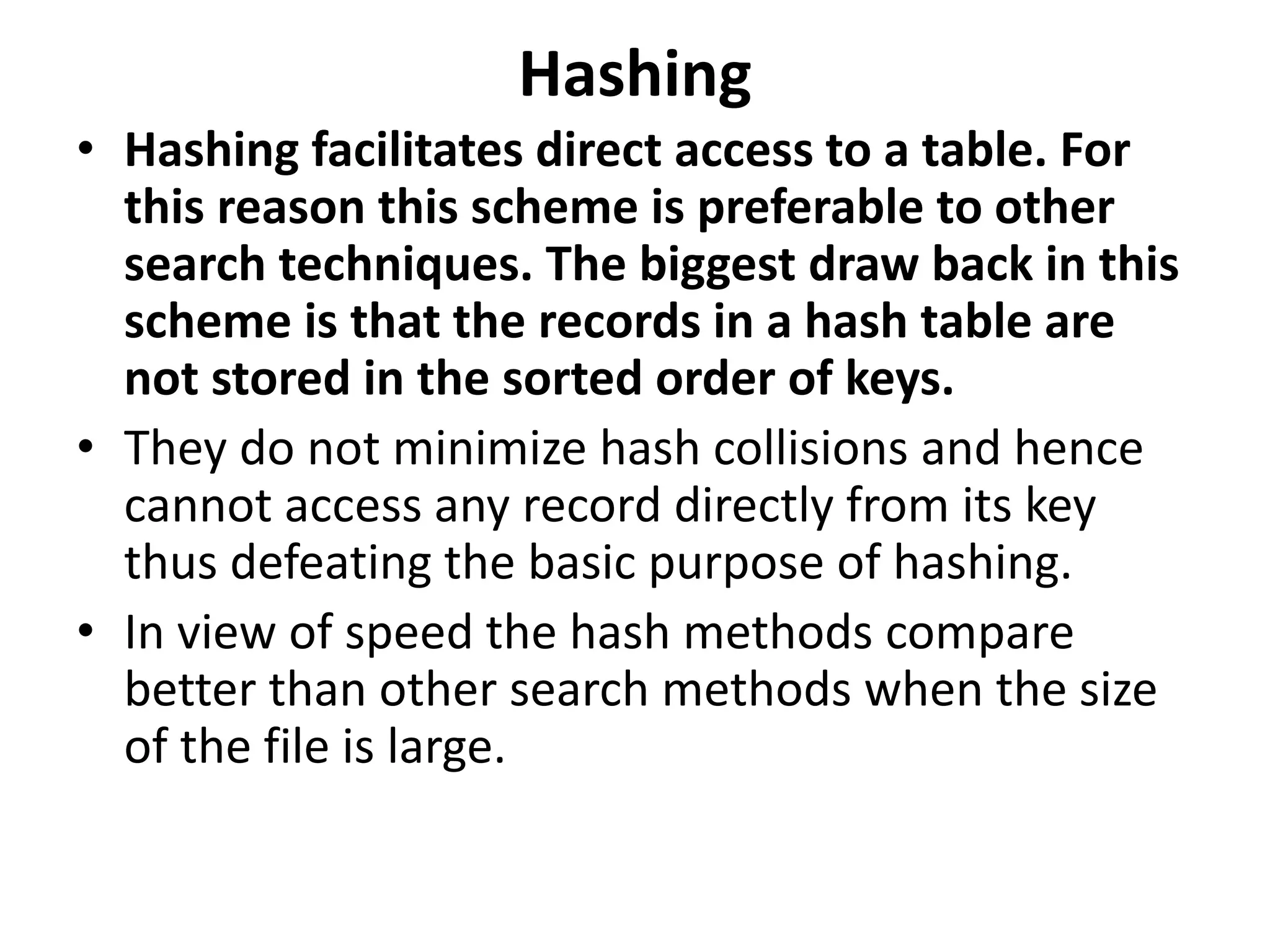 Hashing | PPT
