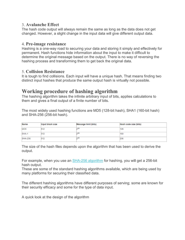 Hashing | PDF | Free Download