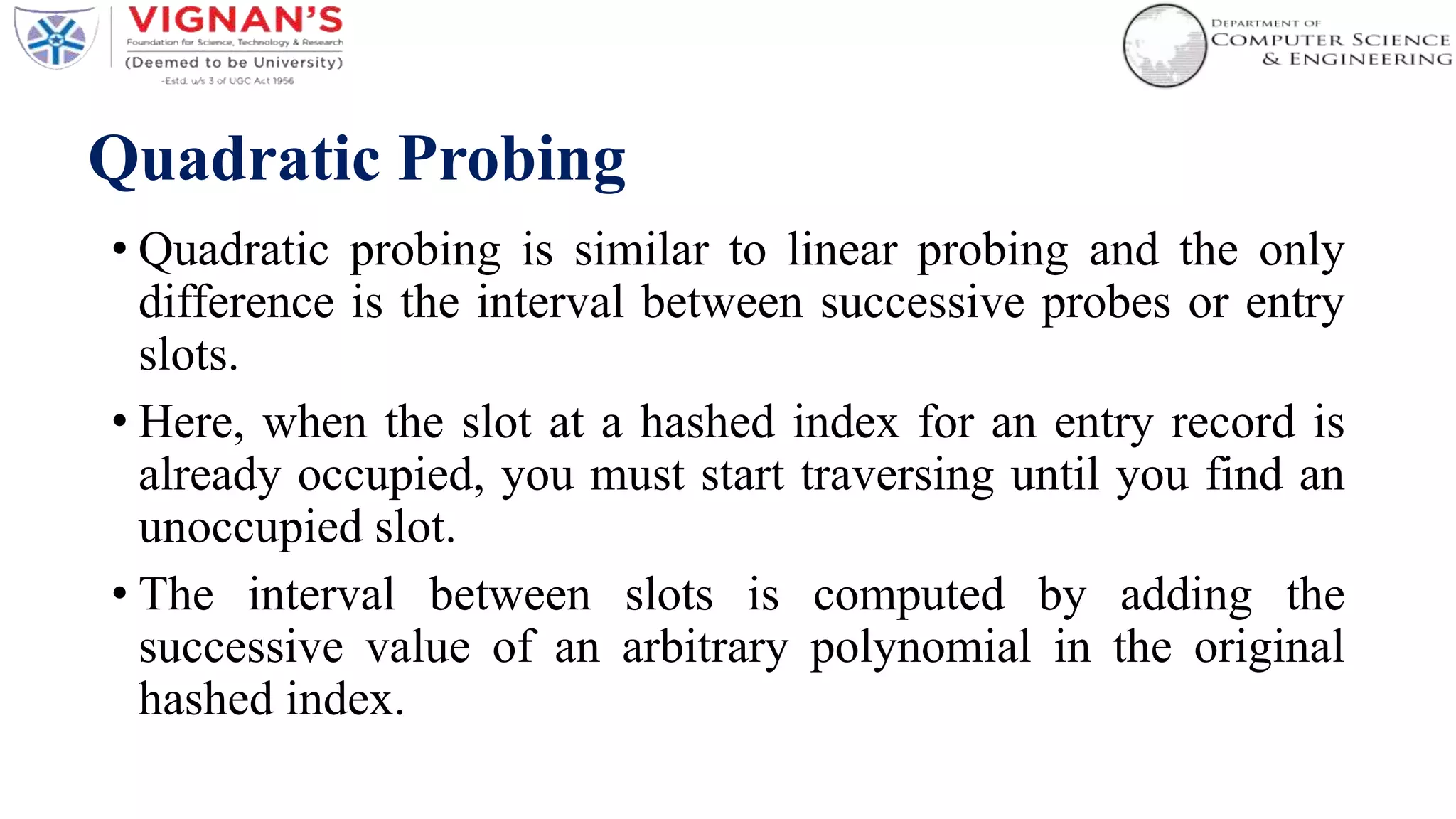 Hashing Pptx Databases Computer Software And Applications 2158