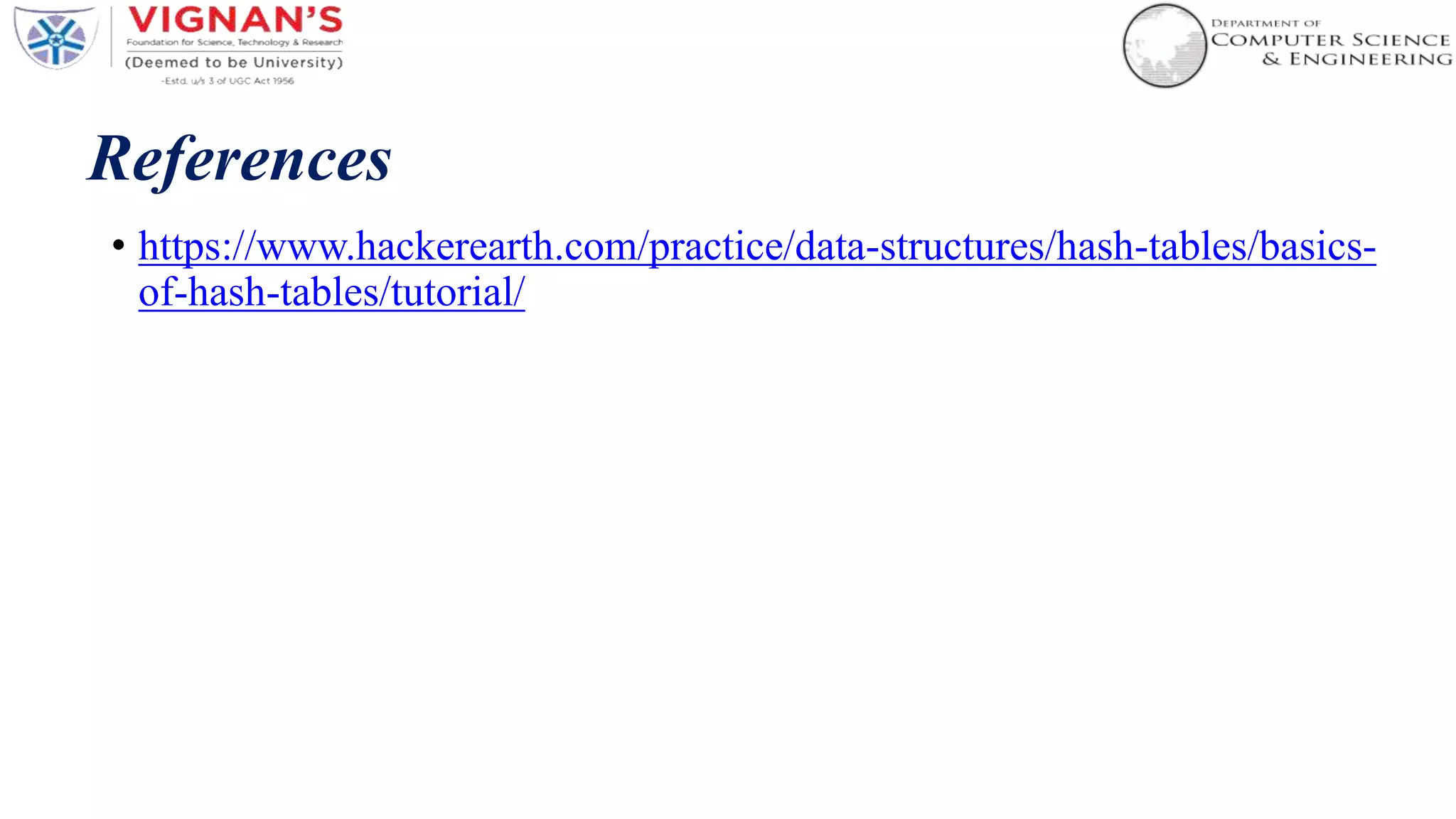 Hashing Pptx Databases Computer Software And Applications 9781