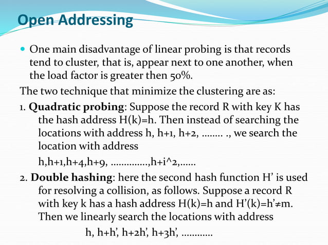 Design data Analysis hashing.ppt by piyush | PPT