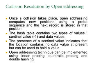 Hashing components and its laws 2 types | PPT
