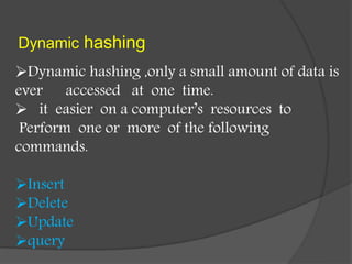 Hashing and separate chain | PPT