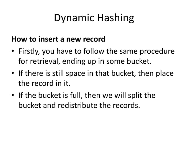 Hashing_UNIT2.pptx | Databases | Computer Software and Applications