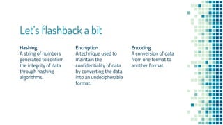 Hashing vs Encryption vs Encoding | PPTX