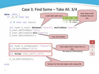 Hash, Little Baby. Some examples of SAS programming when hash object are really helpful | PPT