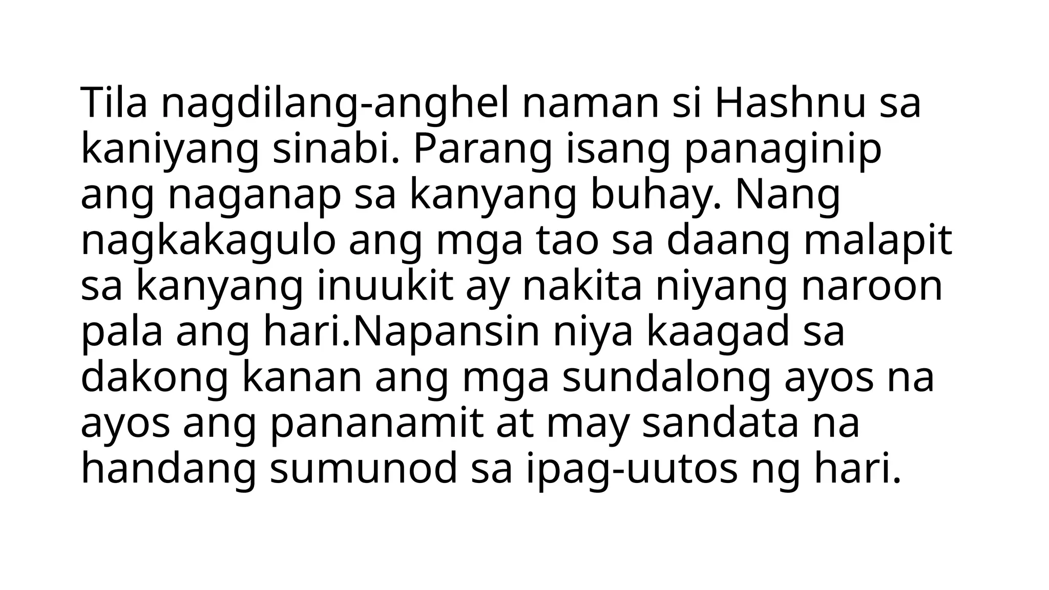 Kuwento- hashnu ang manlililok ng bato.pptx