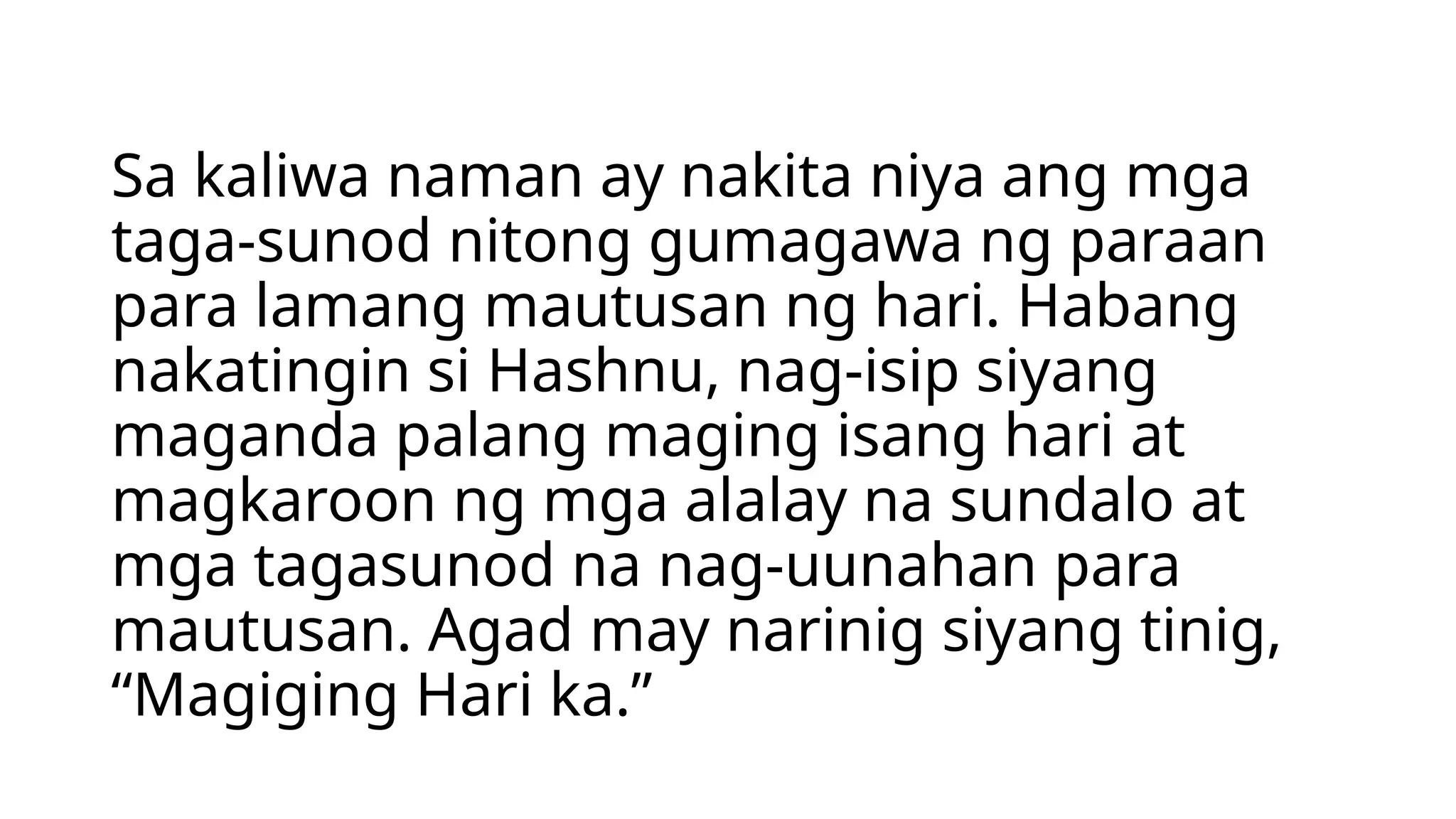 Kuwento- hashnu ang manlililok ng bato.pptx