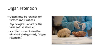 Death autopsy medico legal presentation | PPTX