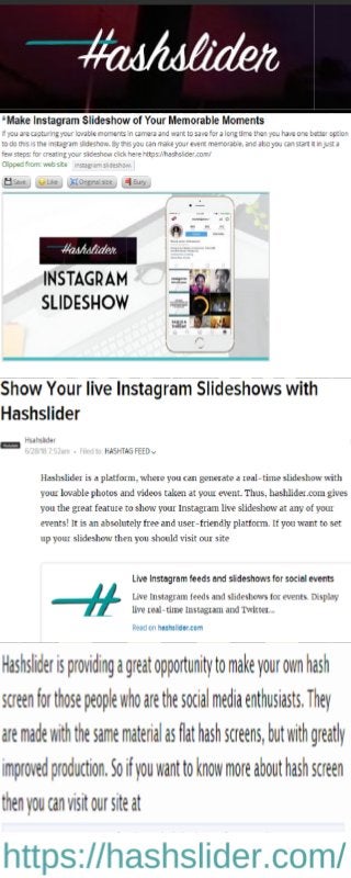 Post Your Instagram Photo Slideshow post-your-instagram-photo-slideshow