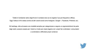 Twitter Hashtag case history | PPT