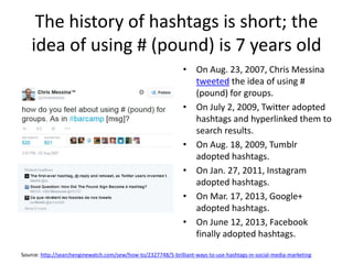 Hashtag Marketing | PPT