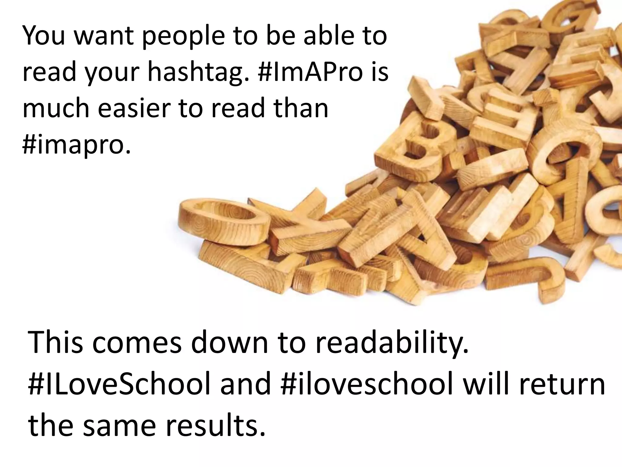 The Science Behind Hashtags | PPT