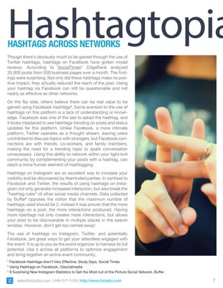 The Complete Guide To Event Hashtags | PDF