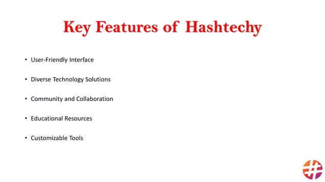 The Future of Technology with Hashtechy Technologies | PDF