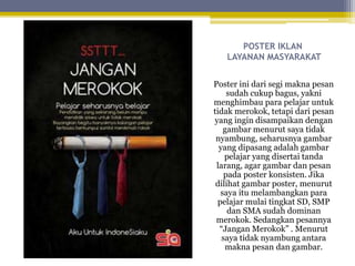 Hasil analisis poster jelek 2016 | PPTX