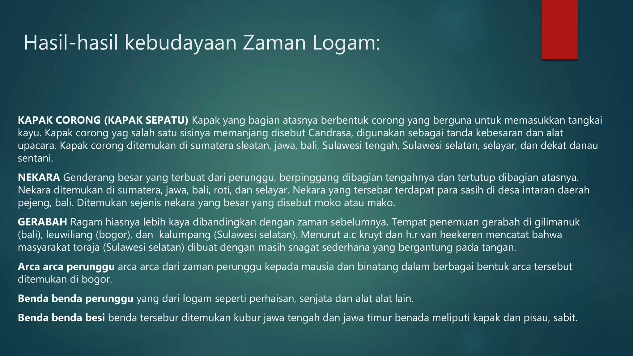 Hasil budaya masyarakat praaksara di indonesia | PPTX