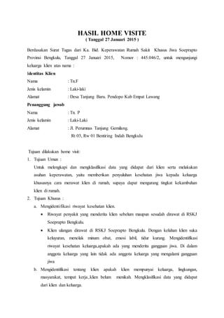 Hasil home visit | DOCX