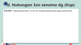 Hasil Kali Kelarutan (Ksp) dan kesetimbagan larutan.pptx