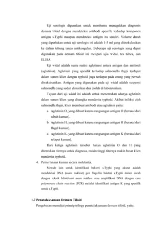 demam tifoid amee | PDF