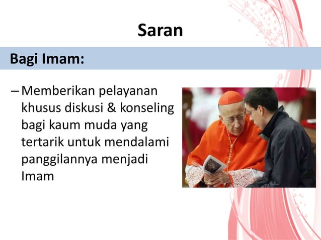 Presentasi Skripsi "Proses Pemaknaan Calling pada Imam Katolik" | PPTX