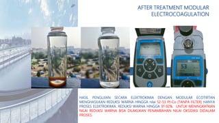 Hasil Pengujian Nilai Warna (Treatment Air Gambut).pptx