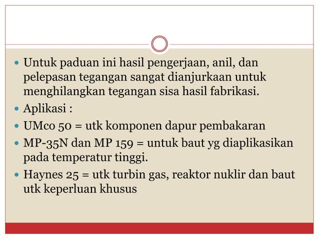 Hasil rekayasa paduan logam modern | PPTX