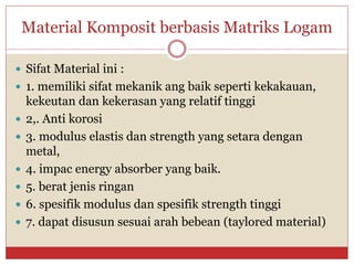 Hasil rekayasa paduan logam modern | PPTX