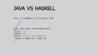 Haskell - Being lazy with class | PPT