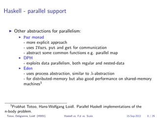 Haskell vs. F# vs. Scala | PDF | Programming Languages | Computing