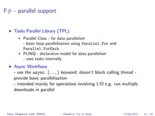 Haskell vs. F# vs. Scala | PDF | Programming Languages | Computing