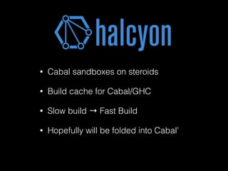 Haskell Tooling Whirlwind | PPT
