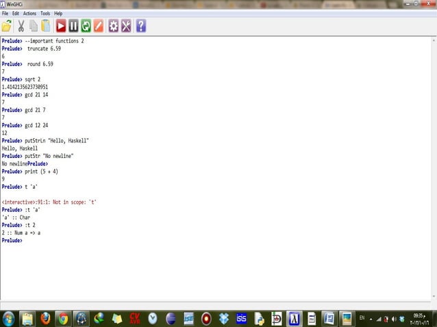 Haskell a simple intro | PPT | Programming Languages | Computing