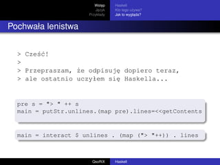 Haskell | PDF | Programming Languages | Computing