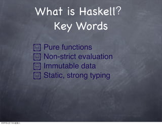 Haskell Introduction | PDF | Programming Languages | Computing