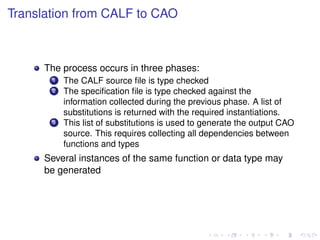 Dependent Types for Cryptography Implementations | PPT