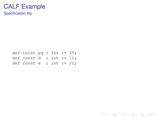 Dependent Types for Cryptography Implementations | PPT