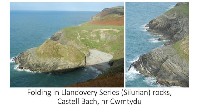 The Geology of the south Cardigan Bay coast. | PPT