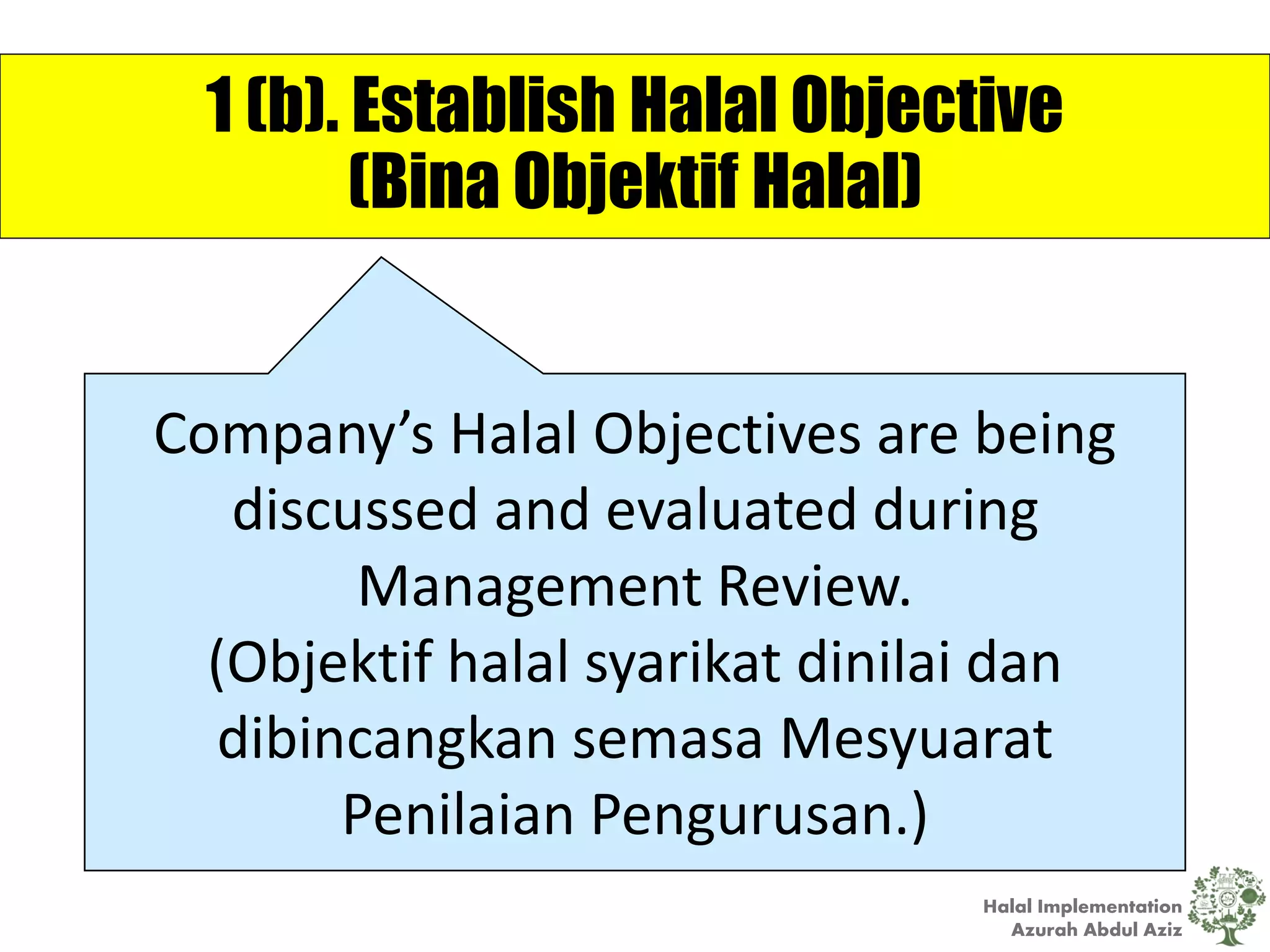 HALAL ASSURANCE MANAGEMENT SYSTEM -HAS | PDF