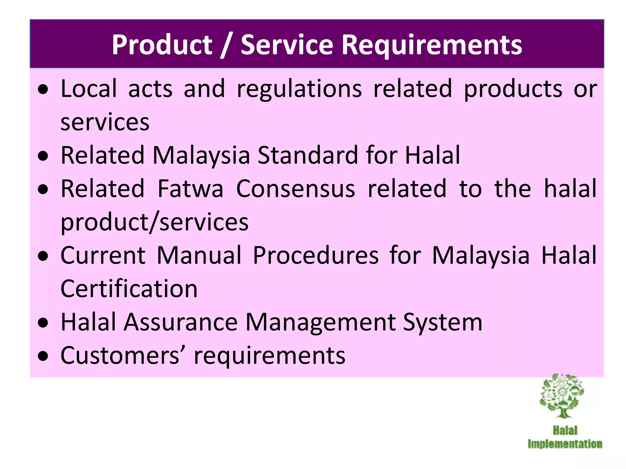 HALAL ASSURANCE MANAGEMENT SYSTEM -HAS | PDF