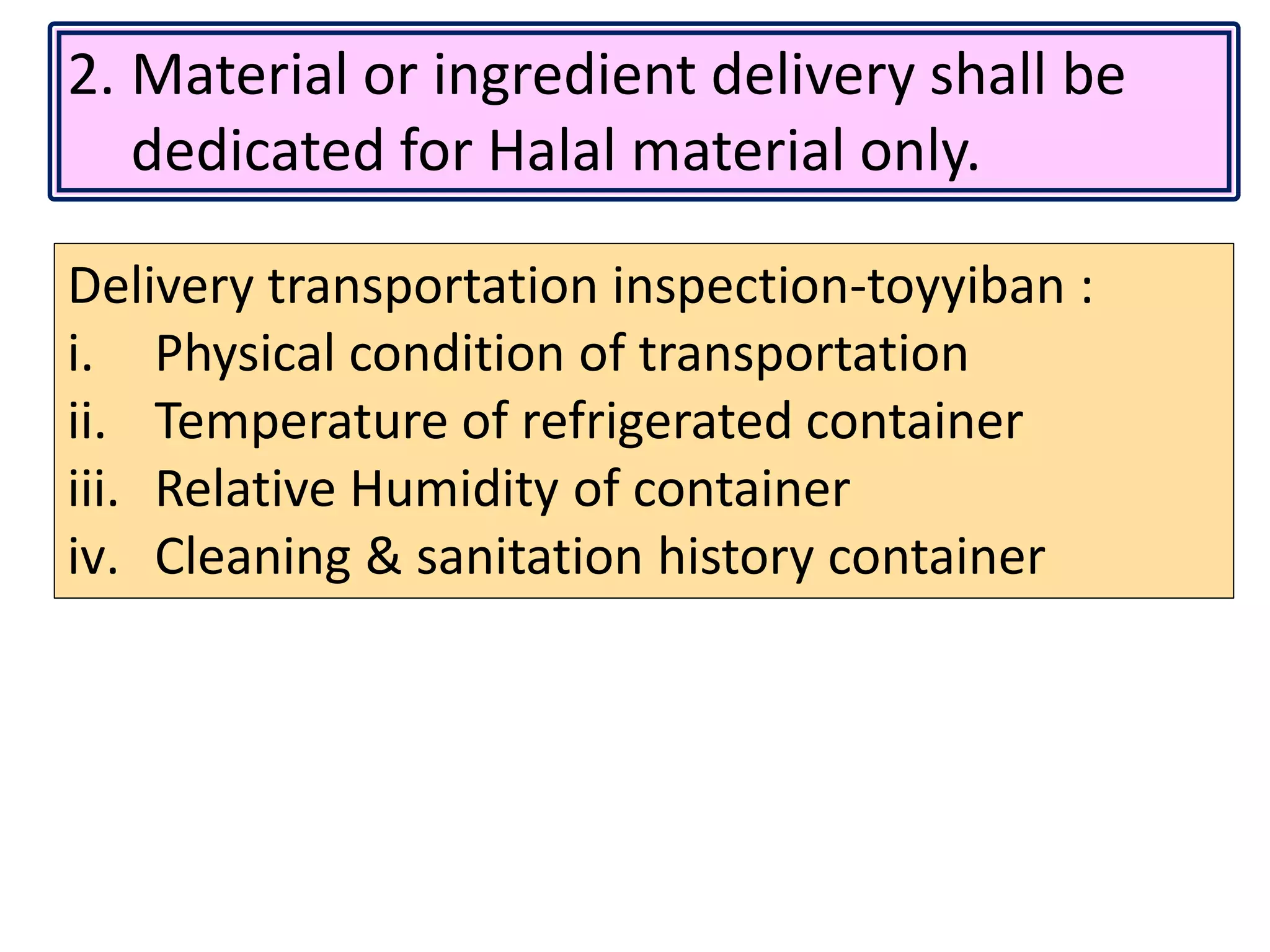 HALAL ASSURANCE MANAGEMENT SYSTEM -HAS | PDF