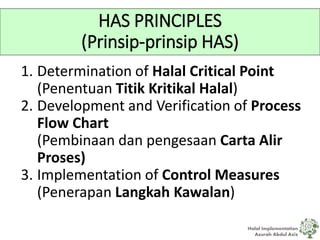HALAL ASSURANCE MANAGEMENT SYSTEM -HAS | PDF