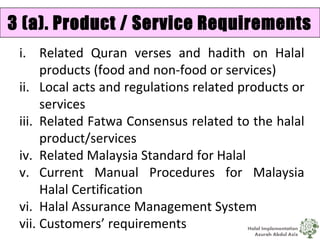 HALAL ASSURANCE MANAGEMENT SYSTEM -HAS | PDF