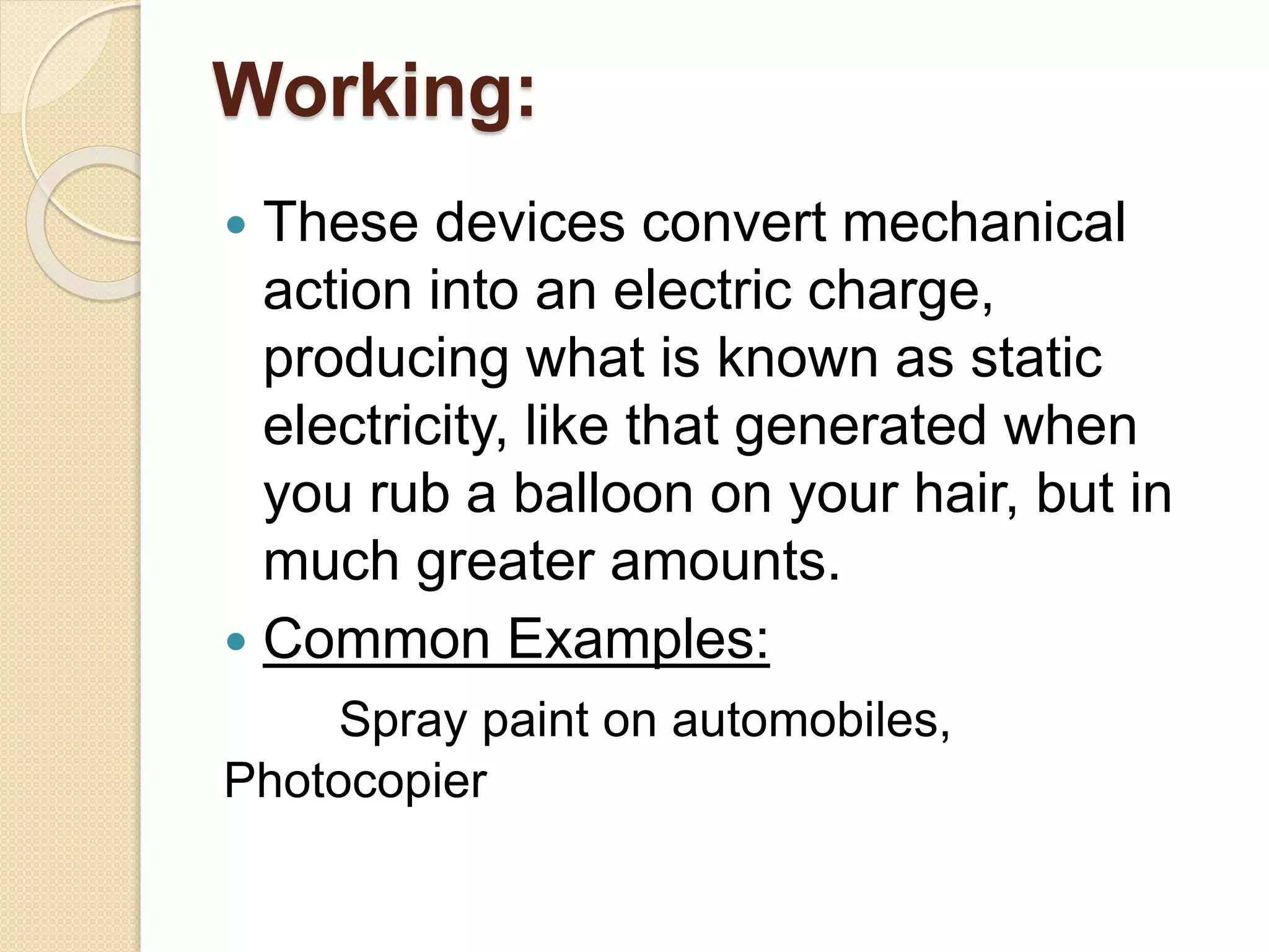 Static Generator | PPT | Free Download