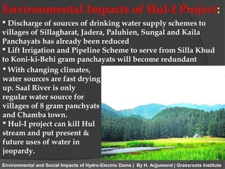 Environmental and Social Impacts of Hydro-Electric Dams in Chamba ...