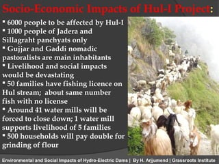 Environmental and Social Impacts of Hydro-Electric Dams in Chamba ...