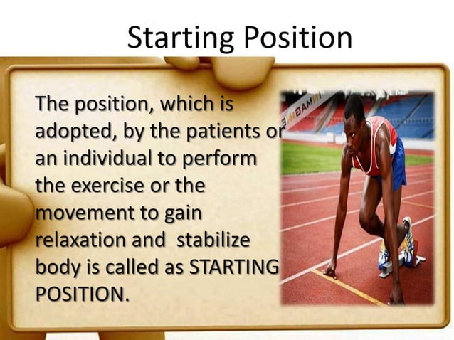 Use Of Fundamental & Derived Position. | PPTX | Physical Therapy | Wellness